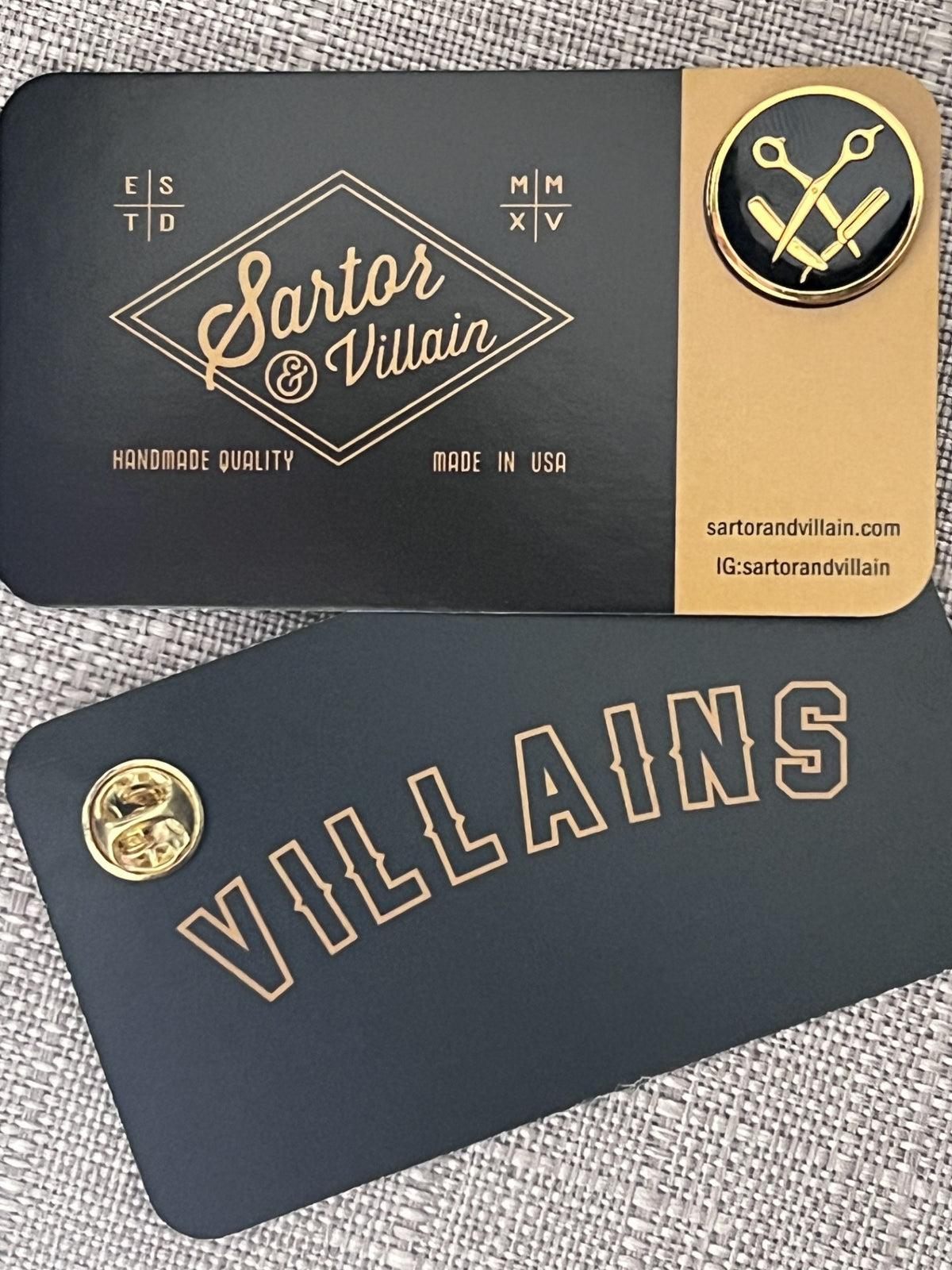Master Barber Pin – sartor and villain